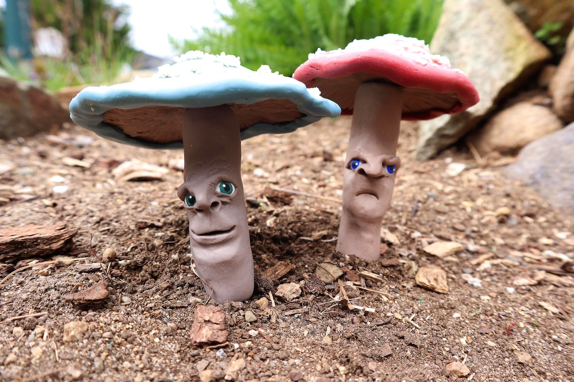 Sculpt a Polymer Clay Face in Two Minutes Create Fun Faces on - Etsy