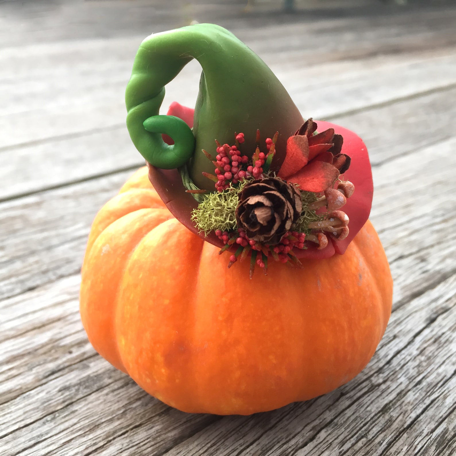 Fall Fairy Hats in Polymer Clay-downloadable VIDEO Tutorial - Etsy