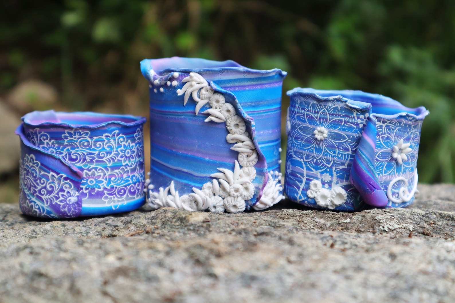 Organic Polymer Clay Vases and Bowls Downloadable VIDEO Tutorial - Etsy