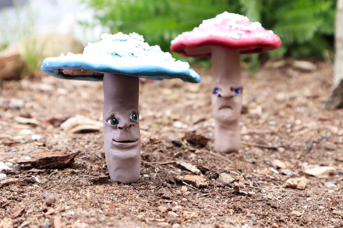 Sculpt a Polymer Clay Face in Two Minutes Create Fun Faces on - Etsy