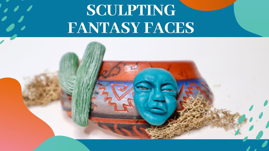 Beginner Sculpting Fantasy Faces in Polymer Clay-downloadable VIDEO ...