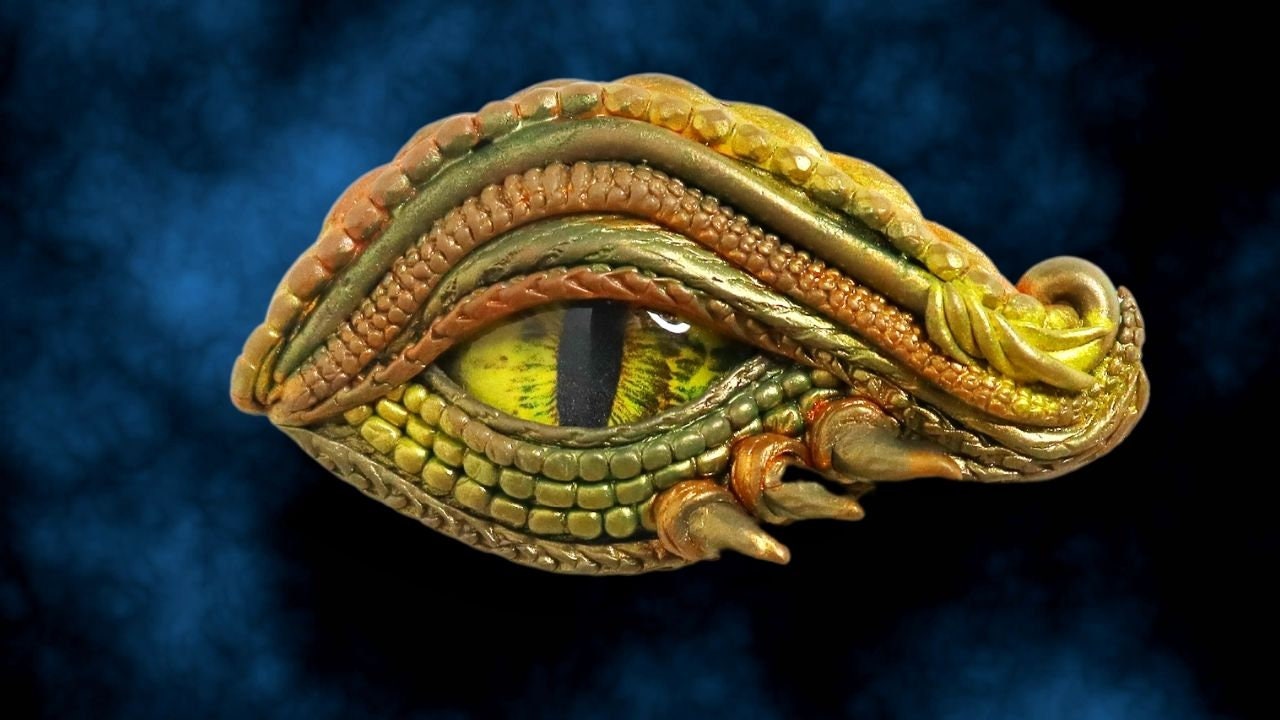 Quick Dragon Eyes-learn Easy Shortcuts in Polymer Clay-downloadable ...