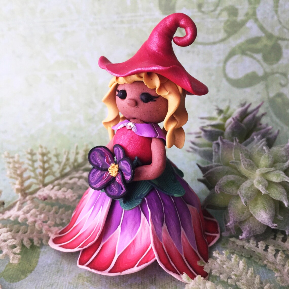 Sculpting Flower Fairies in Polymer Clay-downloadable VIDEO | Etsy