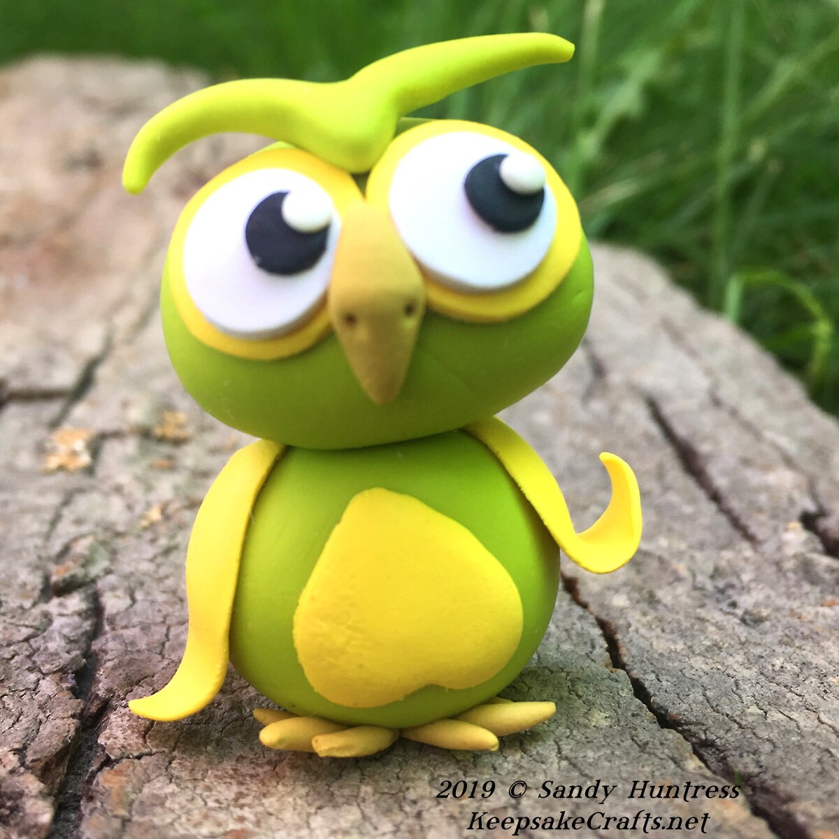 Create Adorable Owls in Polymer Clay-build-a-bird Workshop-downloadable ...