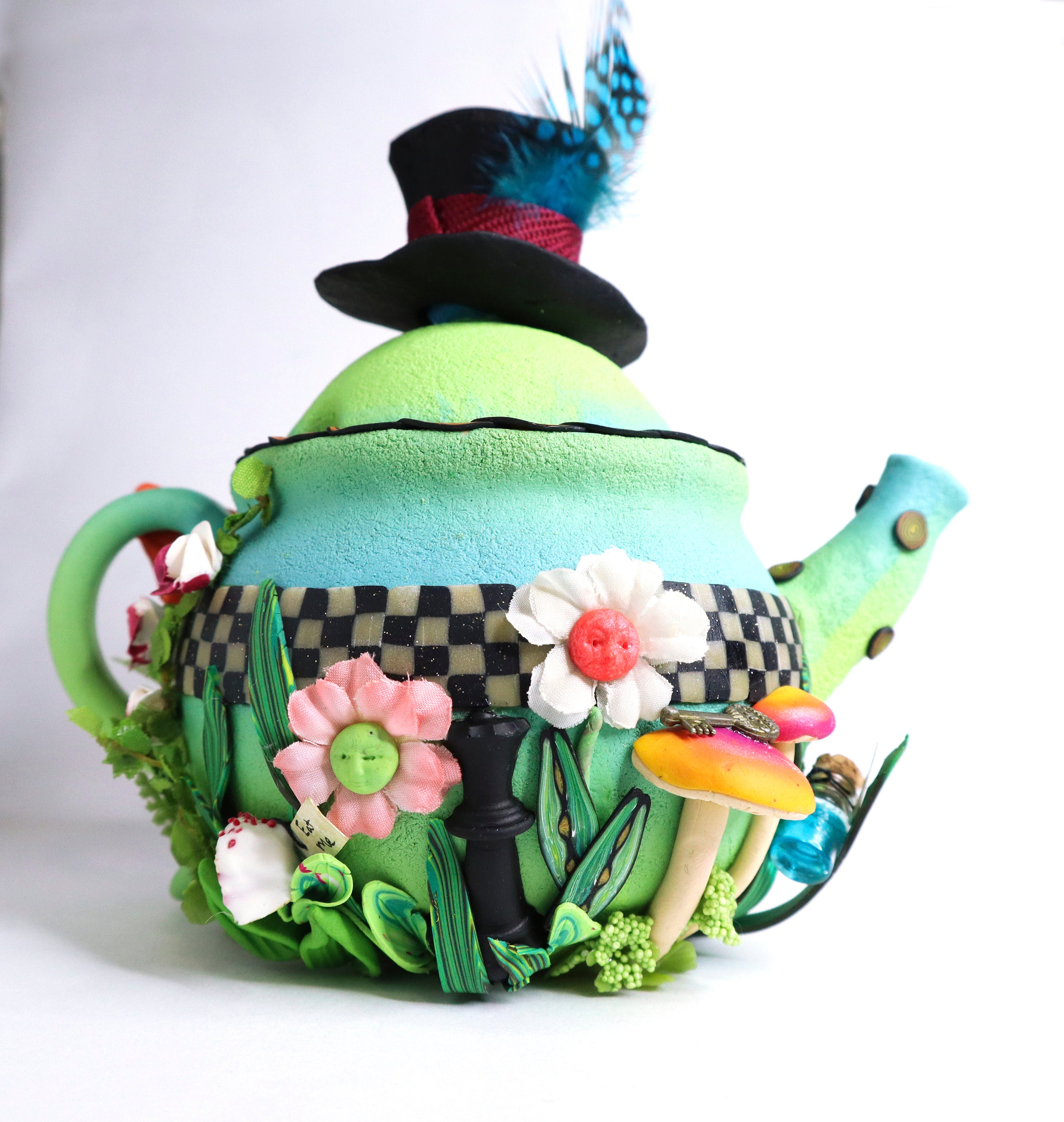 Alice in Wonderland Teapot in Polymer Clay VIDEO Tutorial - Etsy