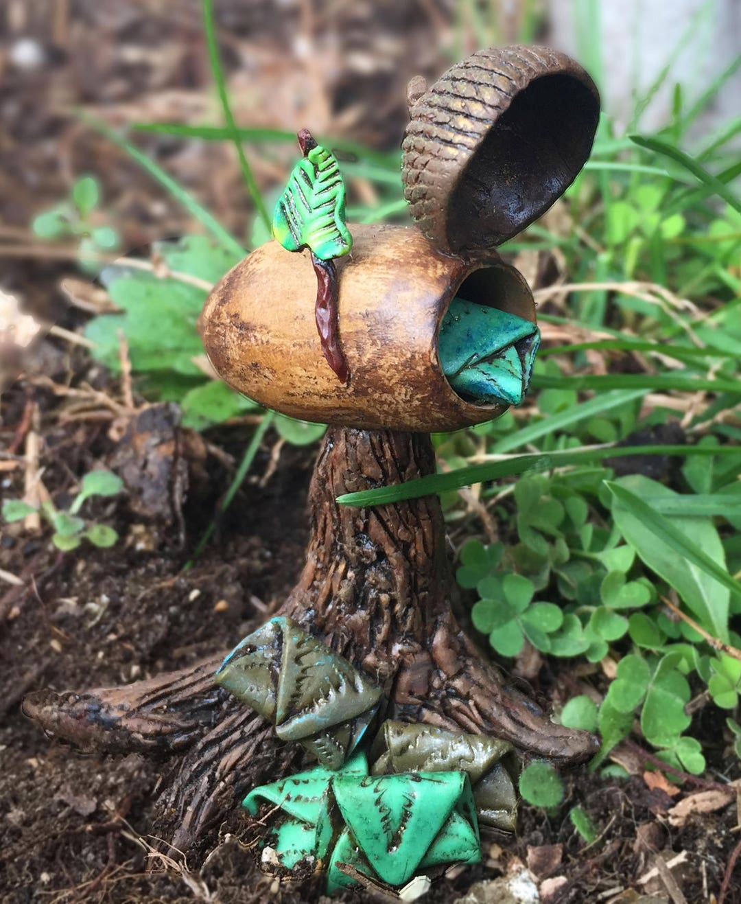 Fairy Garden Mailbox in Polymer Clay-downloadable PDF Tutorial - Etsy