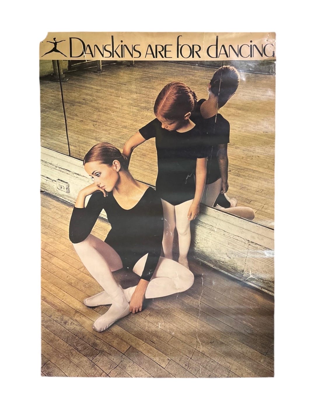 Vintage Danskin Dance Ballet Poster 80s - Etsy