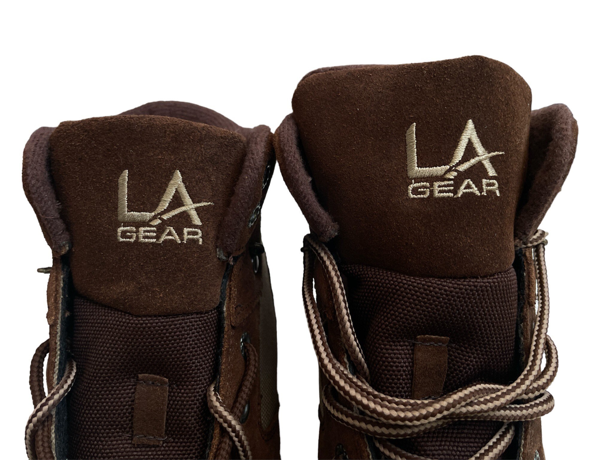 Vintage LA Gear Trek Hiker Street Hiking Boots Shoes Womens Size 8.5 ...