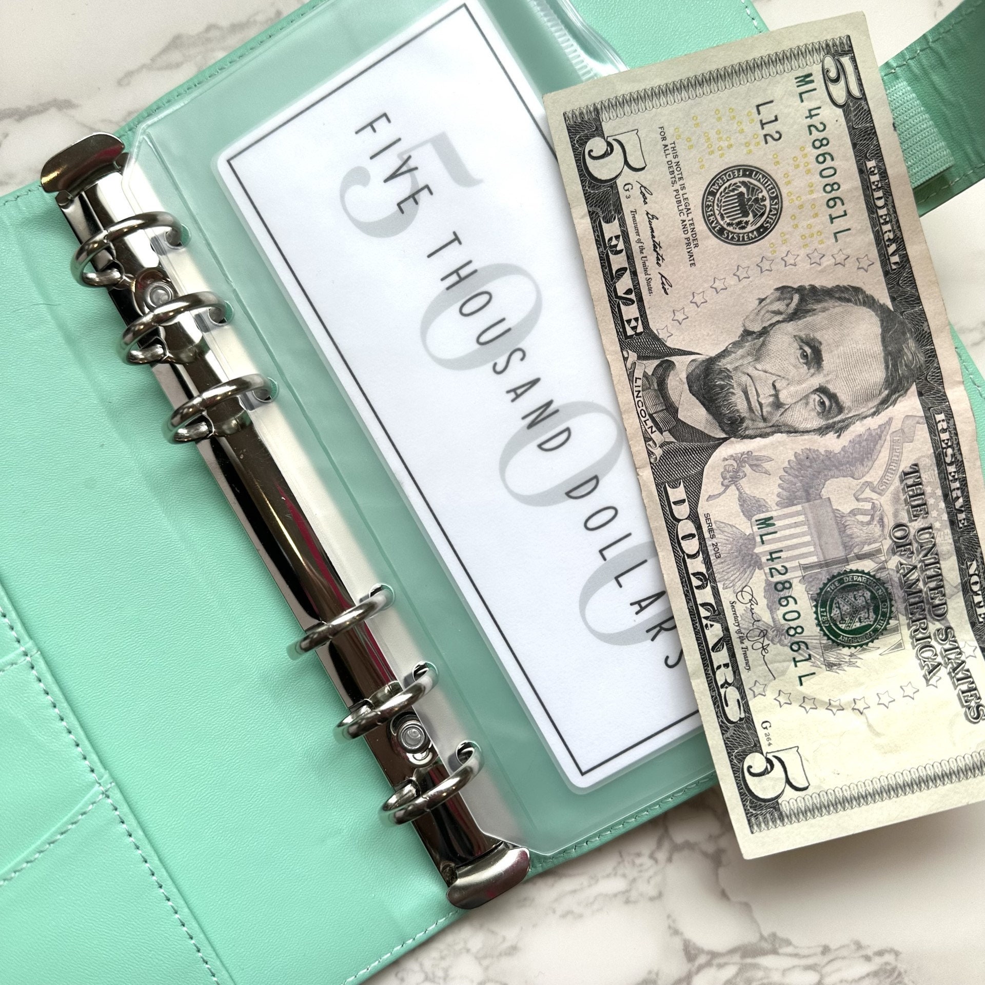 Editable Cash Placeholders Printable Inserts Printable Budget - Etsy