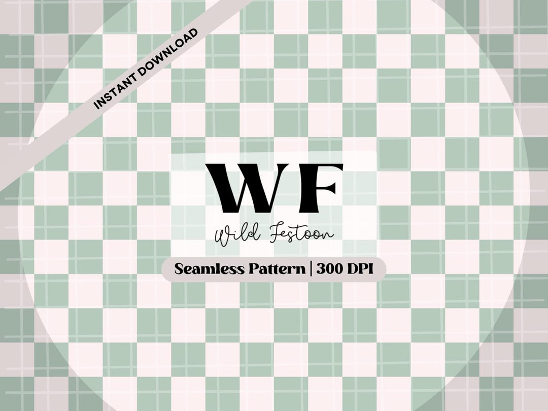 Christmas Mint Checkered Seamless Pattern Checkered Pattern Seamless ...