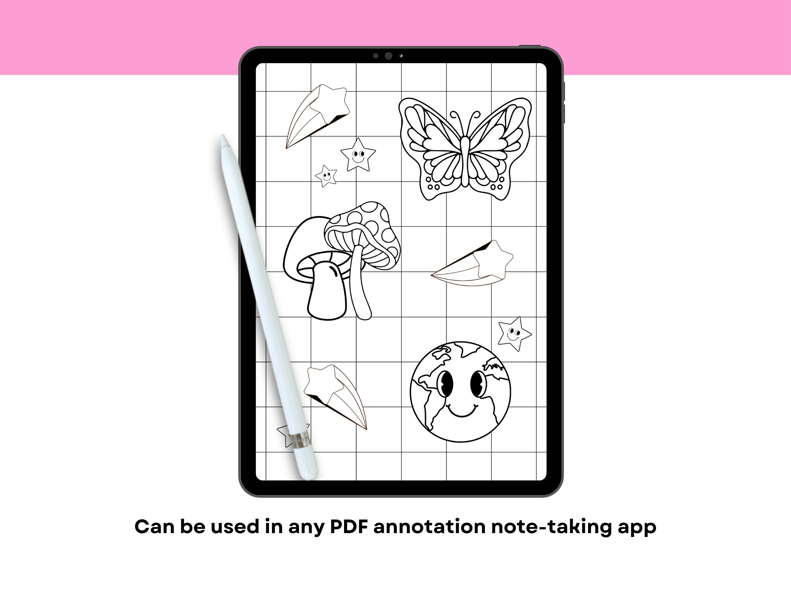 Printable Retro Coloring Pages Printable Coloring Pages Digital ...