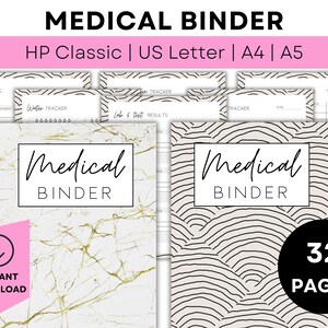 Printable Medical Binder Printable Medical Planner Printable - Etsy