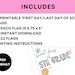Printable Welcome to First Grade Pennant Flag Printable First Day of ...