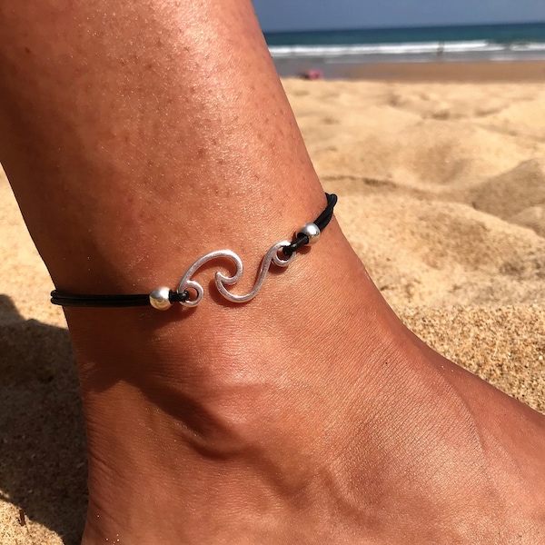 Leather Anklets - Etsy