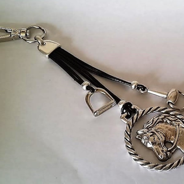 Horse Keychain - Etsy