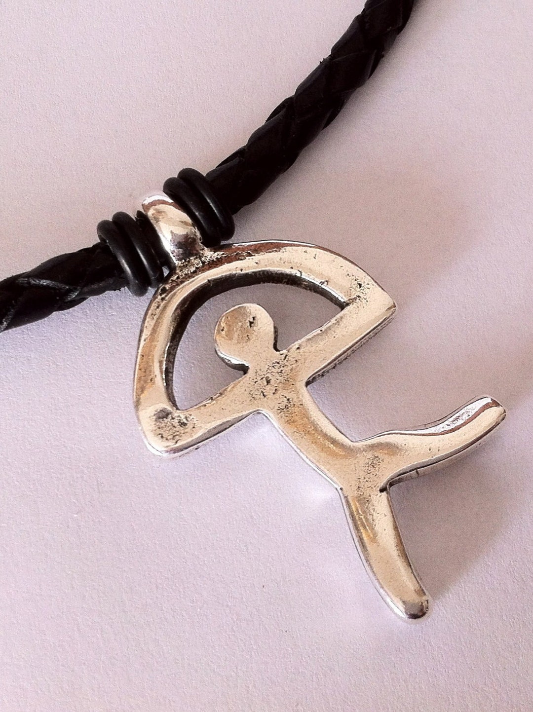 Indalo Leather Choker, Mens Leather Necklace, Choker for Men, Indalo ...