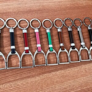 Stirrup Keychain, Horse Keychain, Equestrian Keychain, Horse Snaffle ...