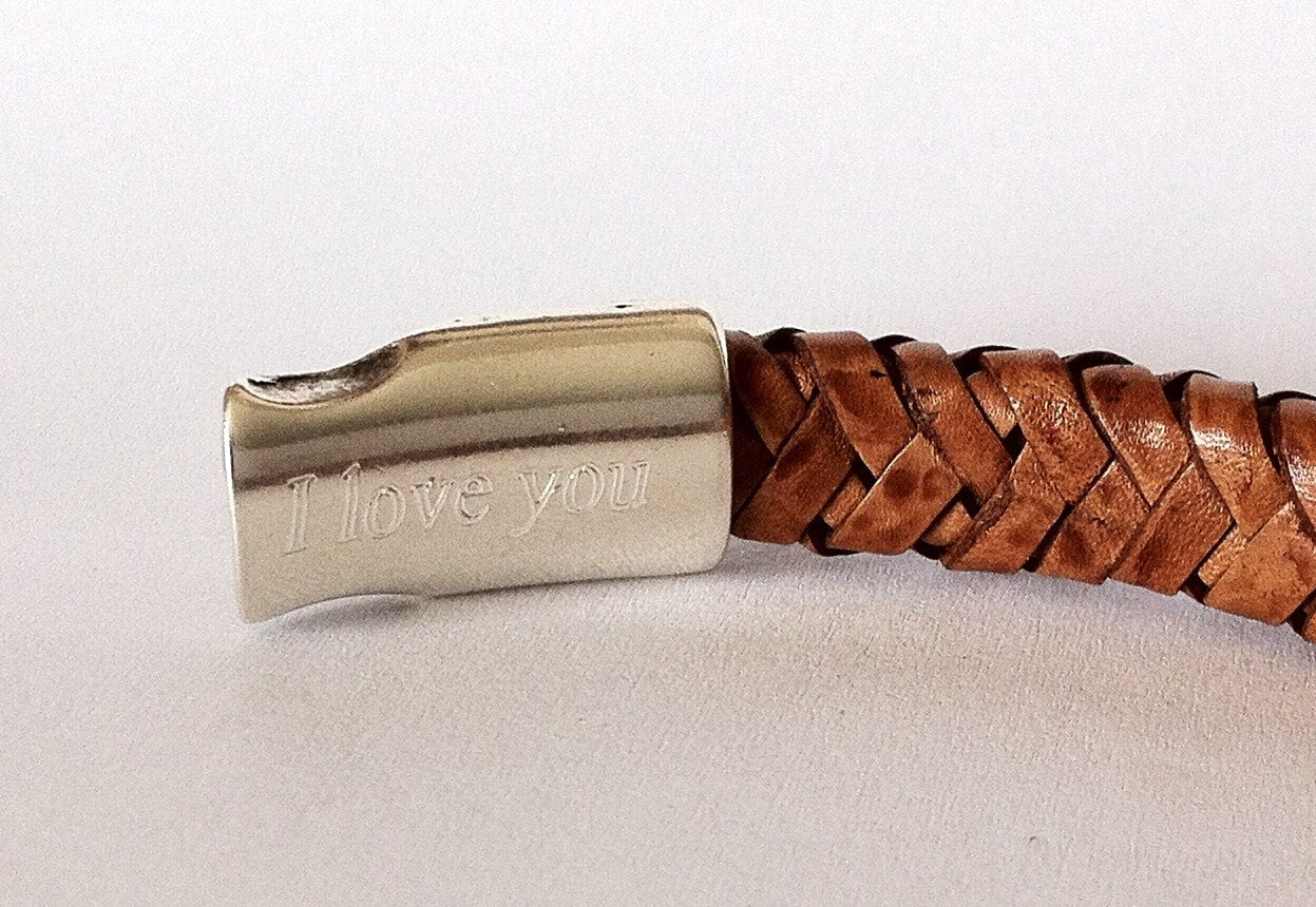 Engraving Hidden Inside the Clasp Personalized Gift Hidden - Etsy