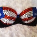 Puerto Rican National Flag Bra - Etsy