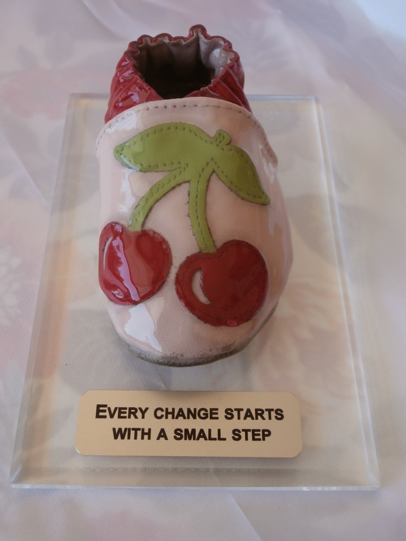 Style 1100 Preserved Single Baby Shoe on Acrylic Base - Etsy
