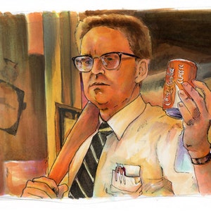 Falling Down - Rolling Back Prices to 1965 Poster Print by Jim Ferguson ...