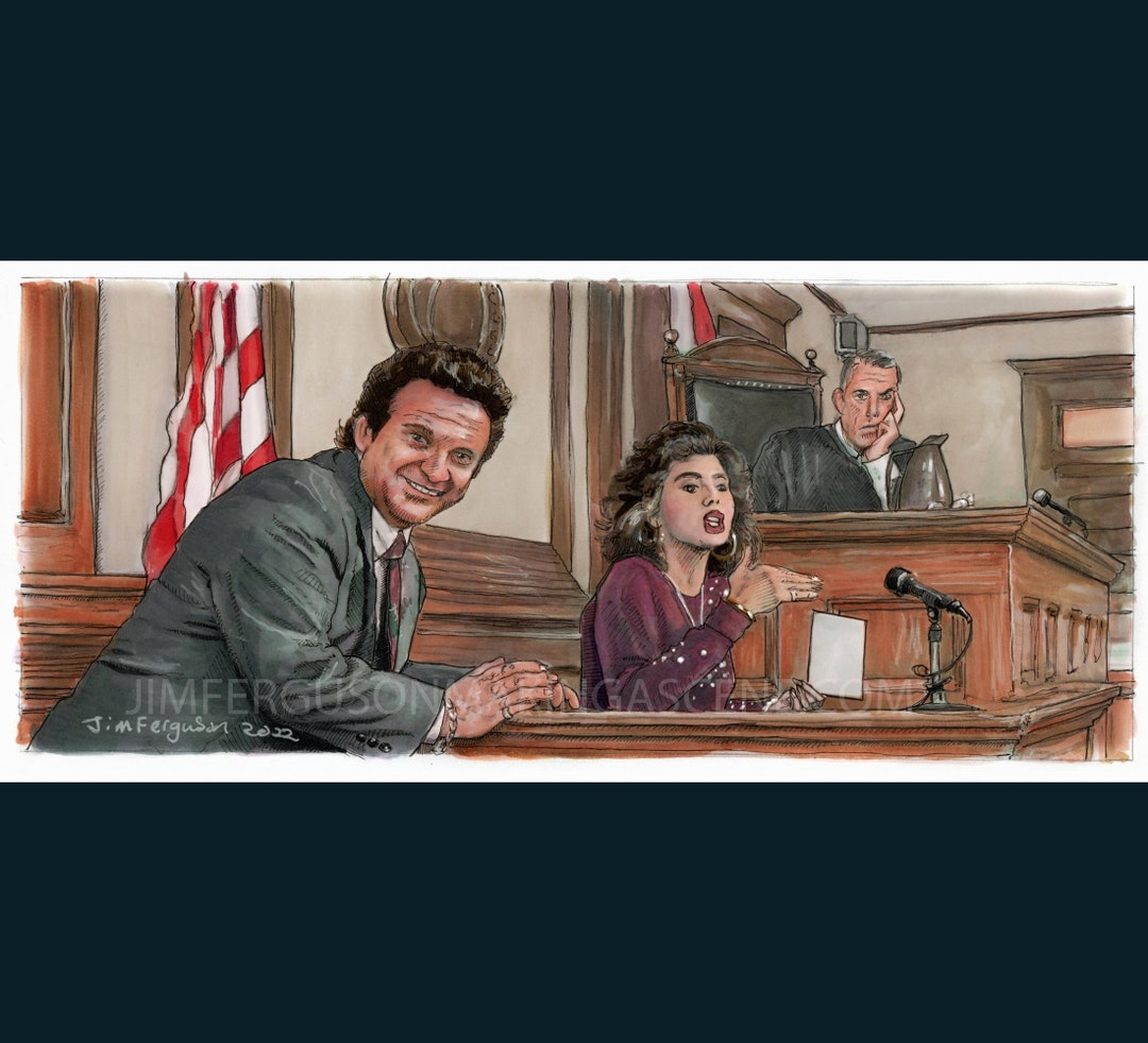 My Cousin Vinny - the Defense is Wrong Poster Print by Jim Ferguson - Etsy