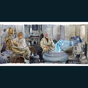 Star Wars A New Hope - Help Me, Obi-wan Kenobi You're My Only Hope by ...