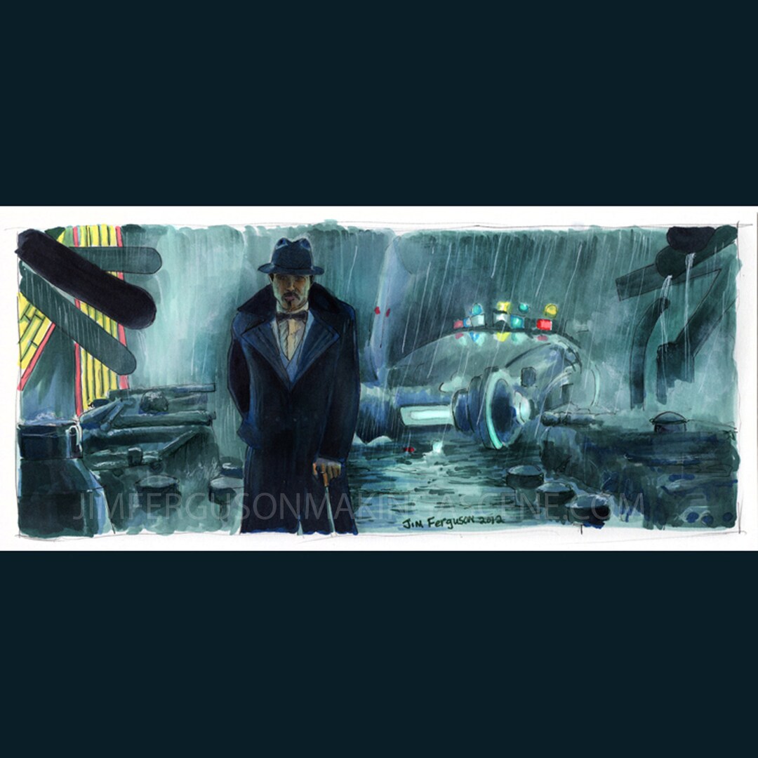 Blade Runner - Gaff Poster Print by Jim Ferguson - Etsy