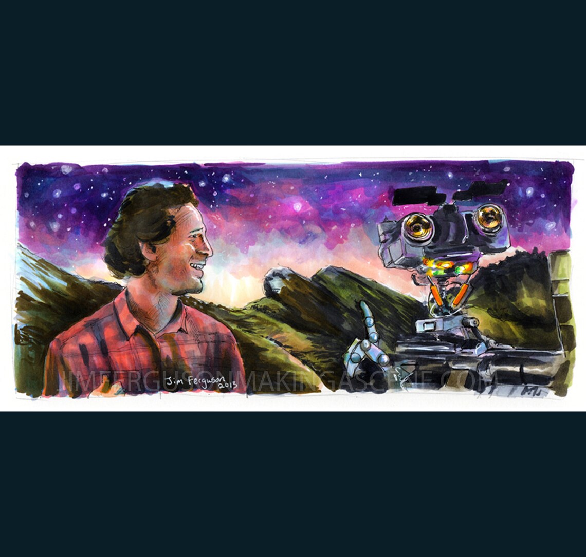 Short Circuit - Beautiful Stars Better See Poster Print by Jim Ferguson ...