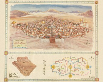 Quest for Glory 2 Map | Etsy