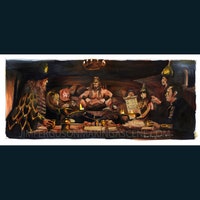 Conan the Barbarian Arnold Schwarzenegger 11x17 Poster Print Chris Oz ...