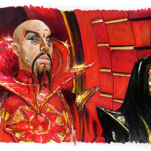 Flash Gordon - Klytus, I'm Bored Art Print by Jim Ferguson - Etsy