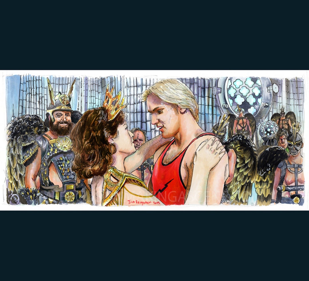 Flash Gordon - Gordon is Alive! Poster Print by Jim Ferguson - Etsy