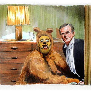 The Shining - Roger and Harry Print by Jim Ferguson - Etsy
