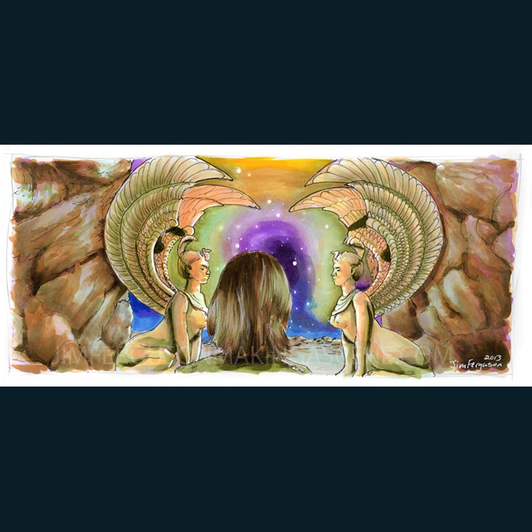 Neverending Story - the Southern Oracle Poster Print by Jim Ferguson - Etsy