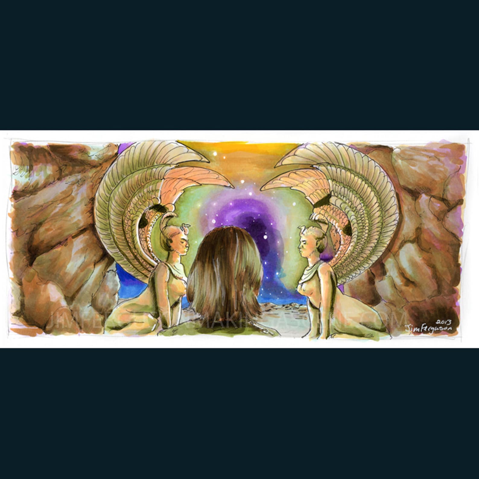 Neverending Story the Southern Oracle Poster Print by Jim | Etsy