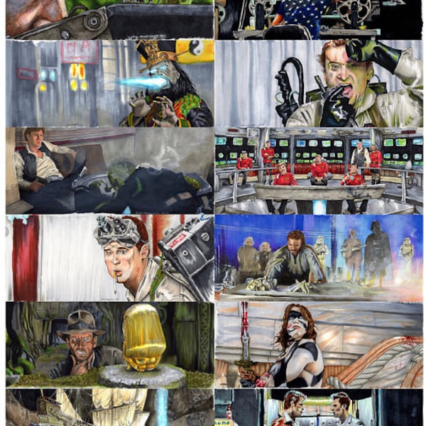 Movie Scene Prints - Etsy