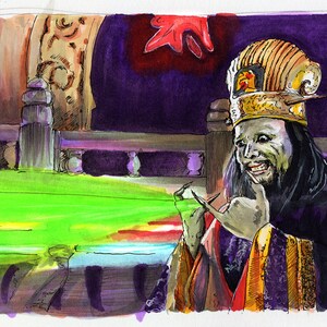 Big Trouble in Little China - Lo Pan - Egg Shen Fight Poster Print by ...