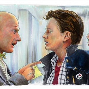 Back to the Future - You're a Slacker Mcfly Poster Print by Jim Ferguson - Etsy