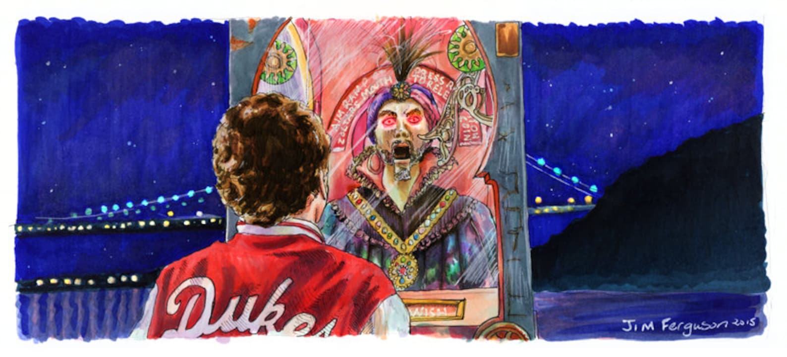 Big Zoltar Poster Print by Jim Ferguson - Etsy