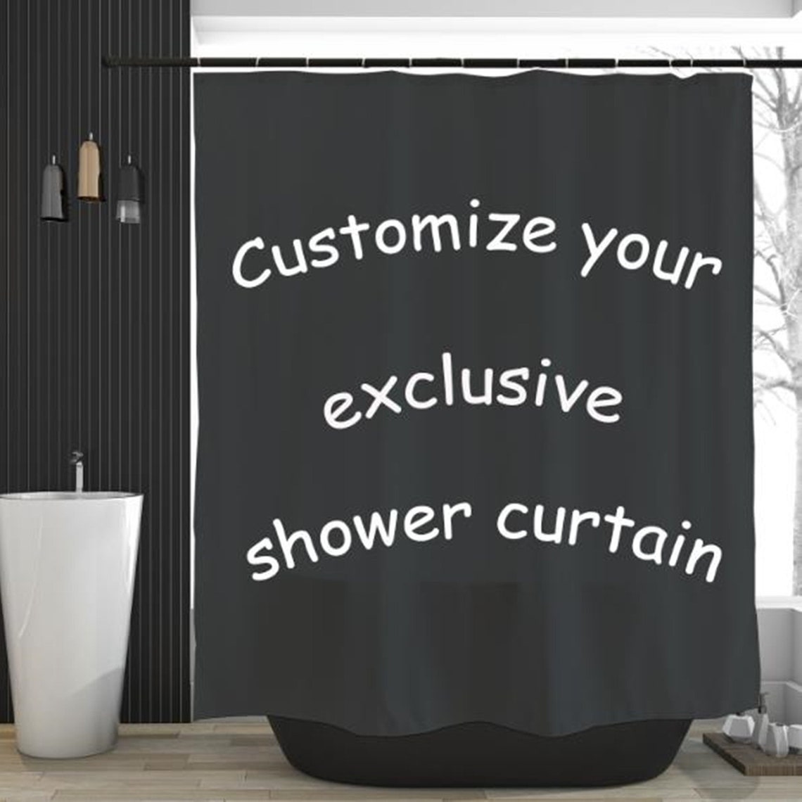 Customized Shower Curtaincustomized Image Shower - Etsy