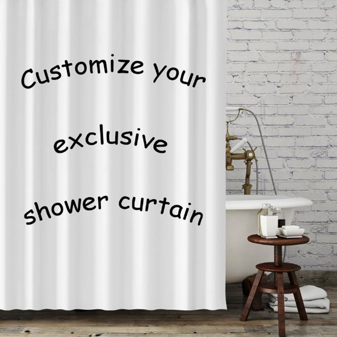 Customized Shower Curtaincustomized Image Shower - Etsy