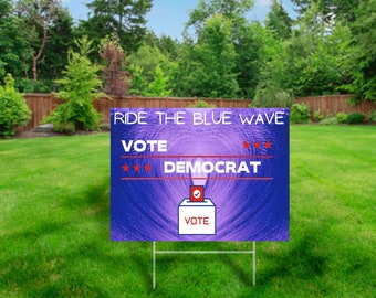 Ride the Wave Sign - Etsy