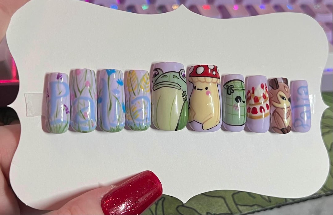 Palia Custom Made Press-on Nails! Made to Order. - Etsy