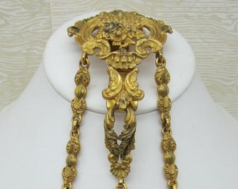 Chatelaine pin | Etsy