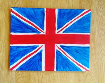 Union Jack Painting - Etsy