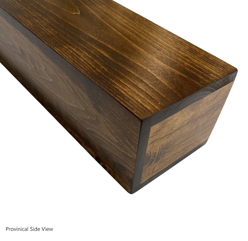 6 Deep Rustic Wood Beam Fireplace Mantel With Corbels | Etsy