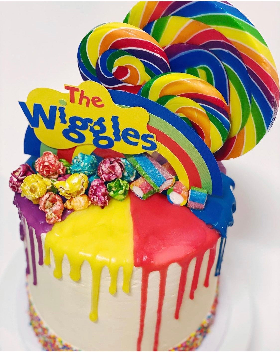 THE WIGGLES Cake Topper Emma Wiggles Theme Party - Etsy