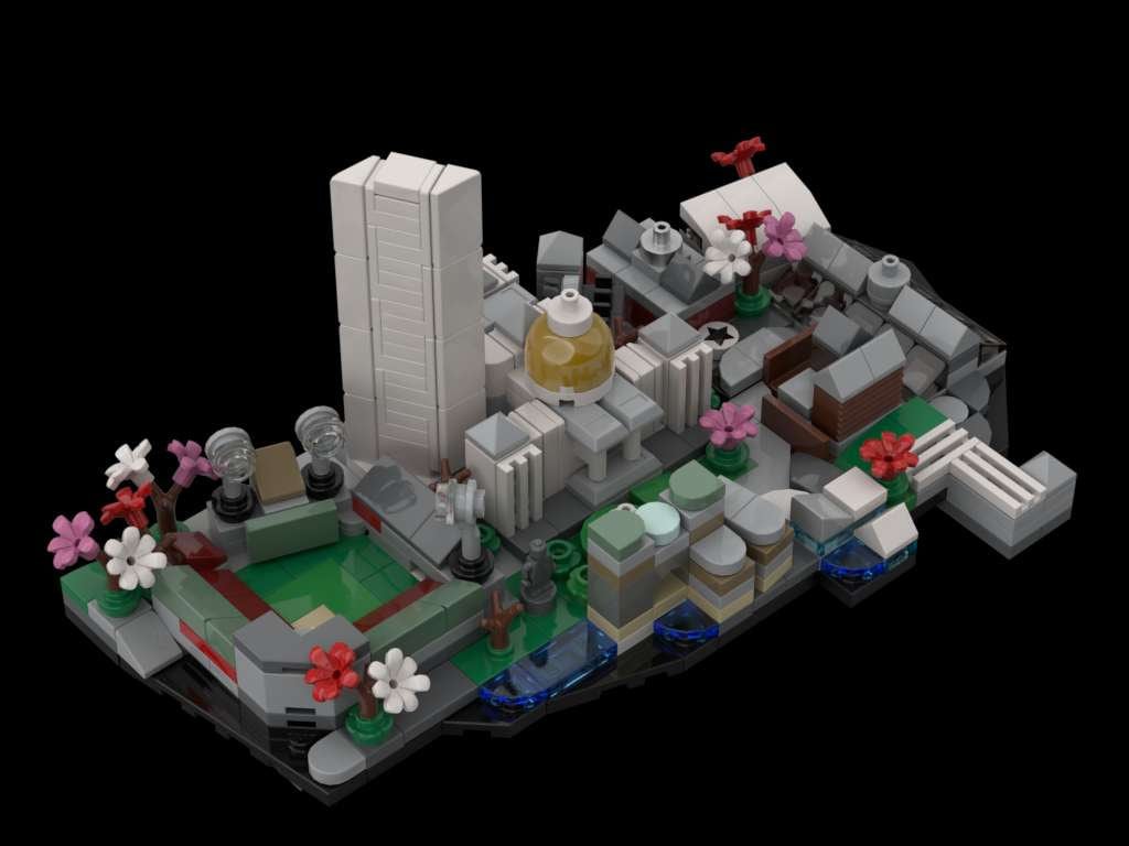 City Landmarks Skyline Boston Massachusetts LEGO MOC Design Custom ...