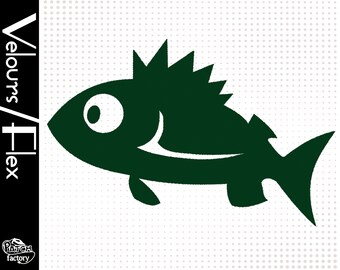 18 Fish Iron-on Cotton Fabric Appliques for DIY Projects - Etsy